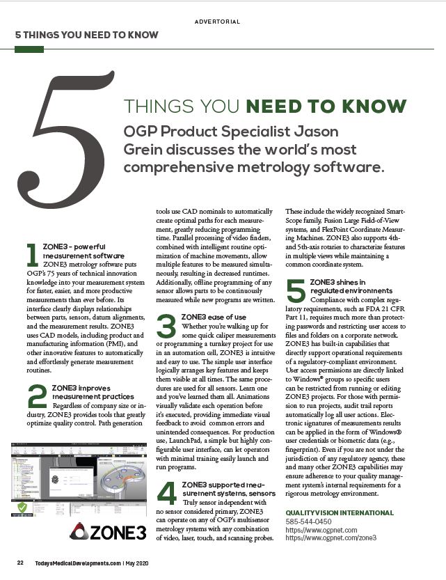 Regulatory-Compliant | ZONE3 | FDA 21 CFR Part 11